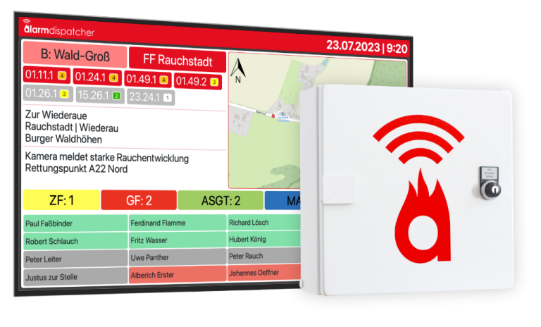 Alarm Dispatcher – Alarmierung und Einsatzunterstützung